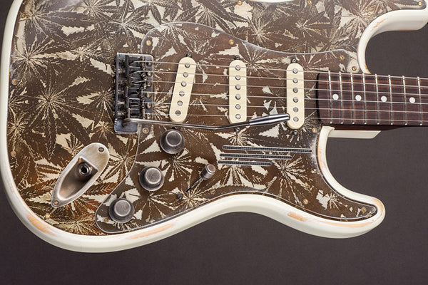 17068 Rust On Cream Ganja Steel O Matic – James Trussart Custom Guitars